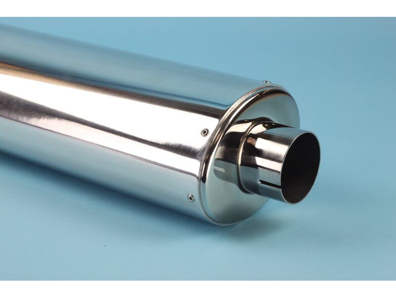 VIPER Alloy Oval Slip-On E-Marked Can With Removable Baffle #901EM :: £ ...