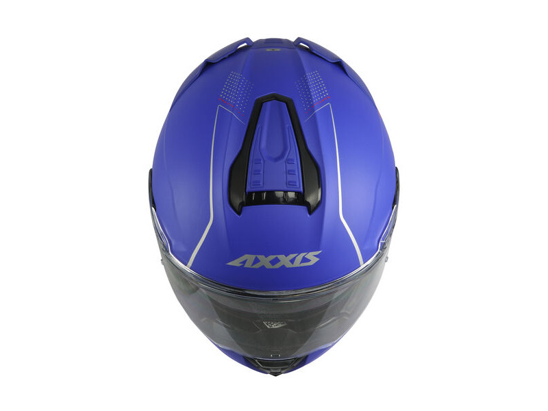 AXXIS Hawk Evo SV Solid A7 Matt Blue :: £139.99 :: Motorcycle Helmets ...