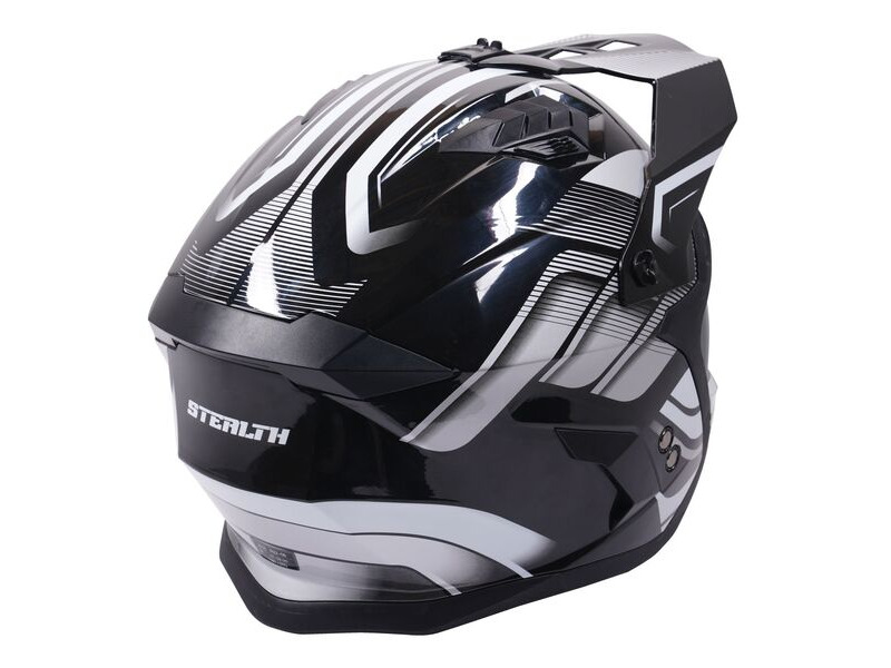 STEALTH Stealth Fighter Multi Function Motorcycle Full & Open Face ...